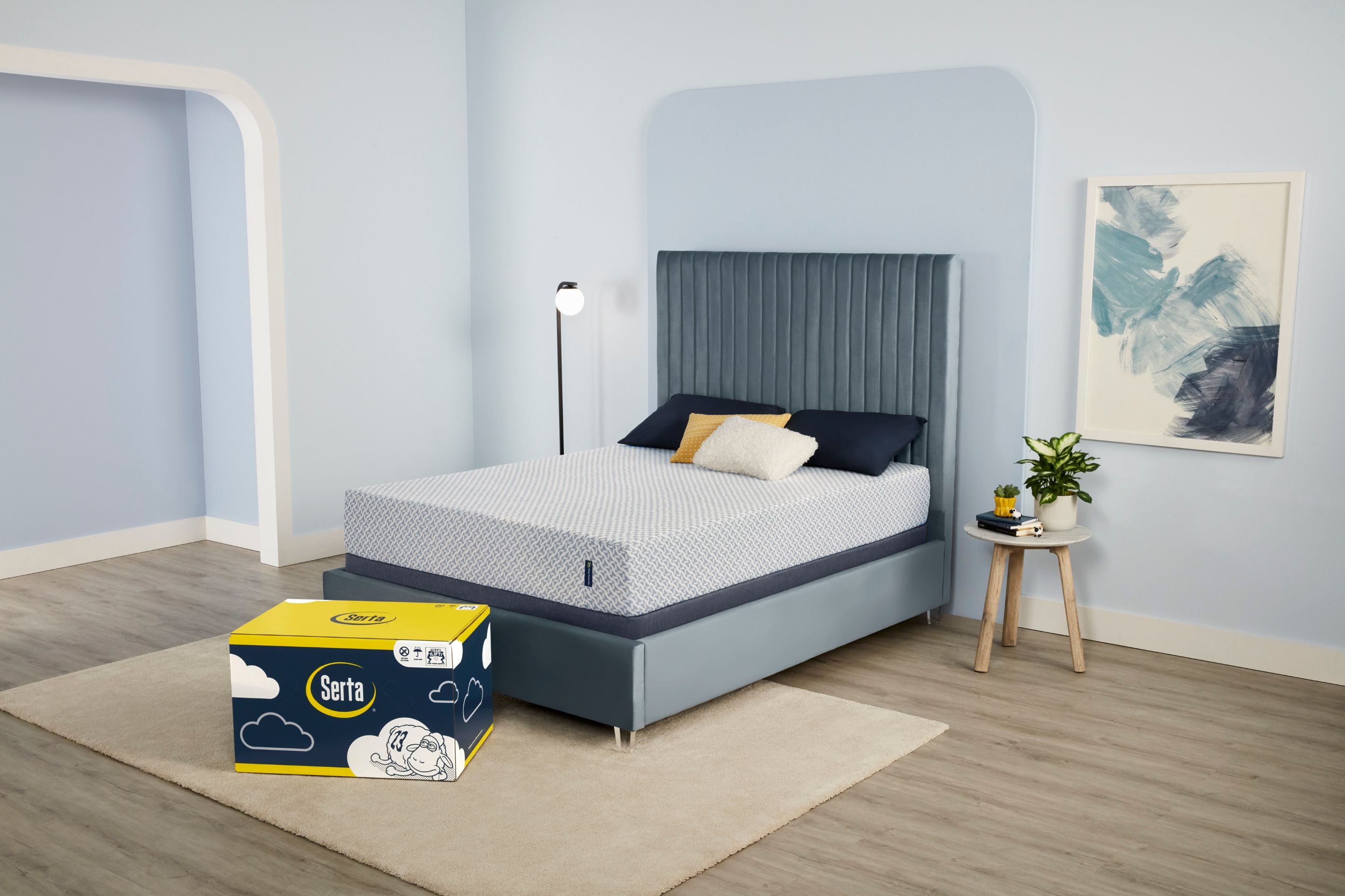 Serta chinook mattress in a box store